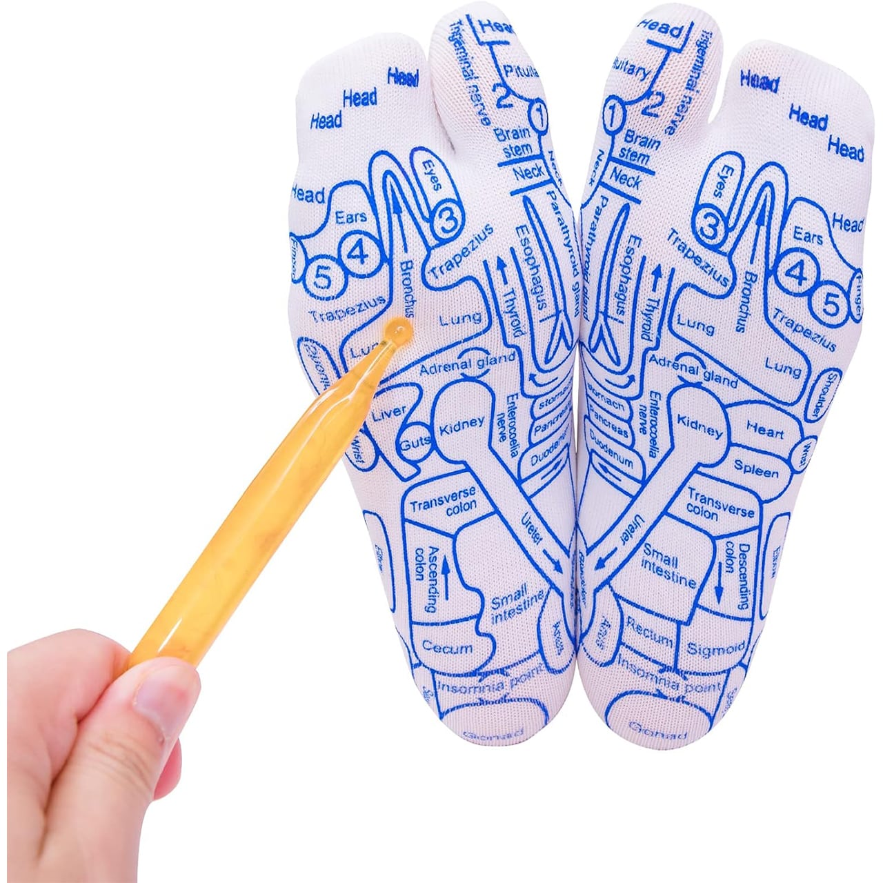 ReflexSocks, reflexzónás zoknik masszázspálcával – Shopstar